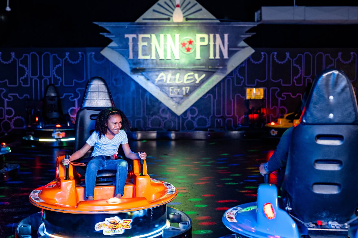 Spin Zone Bumper Cars | Tennpin Alley Columbia, TN